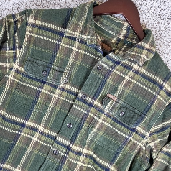Orvis | Shirts | Orvis Classic Collection Mens Big Bear Green Plaid ...